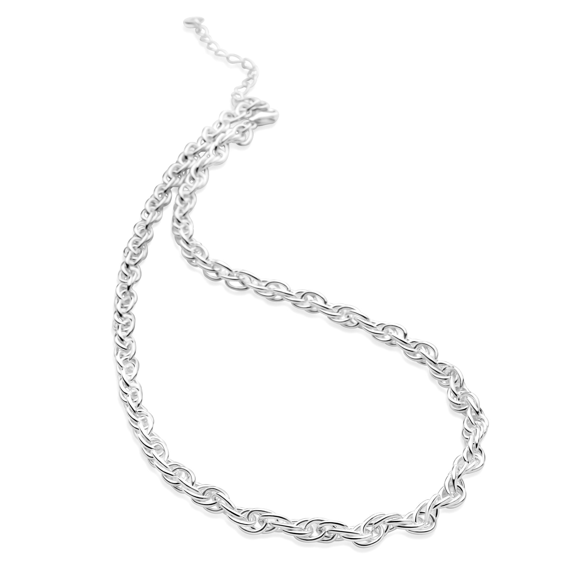 Loose Rope Chain – Silver by Mail