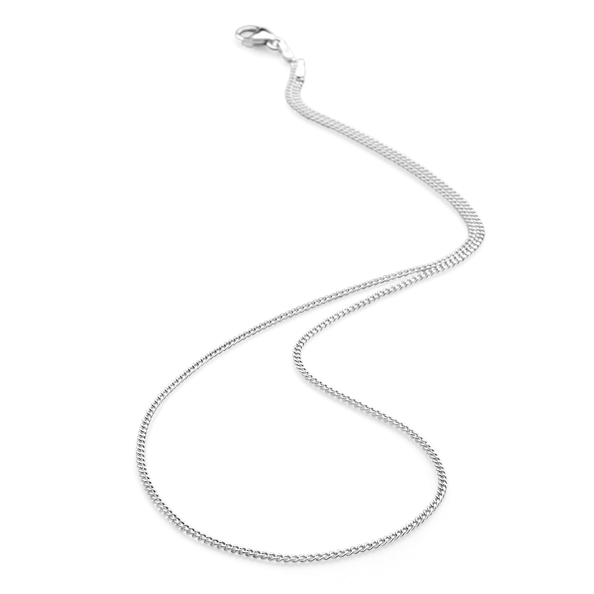 Silver Curb Chain 65cm | Gift Finder | CHN961 – Silver by Mail