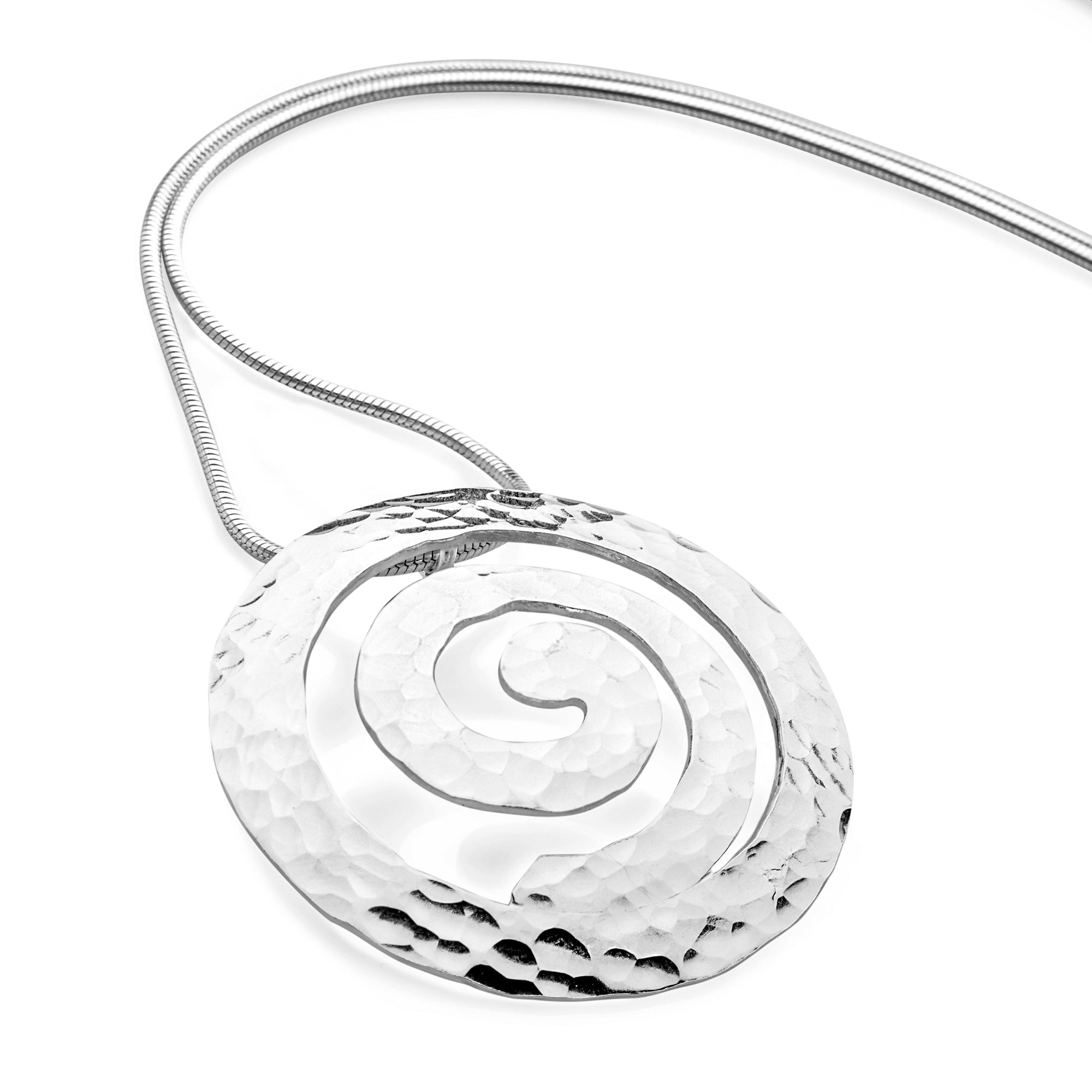 Rippling Waters Pendant – Silver by Mail