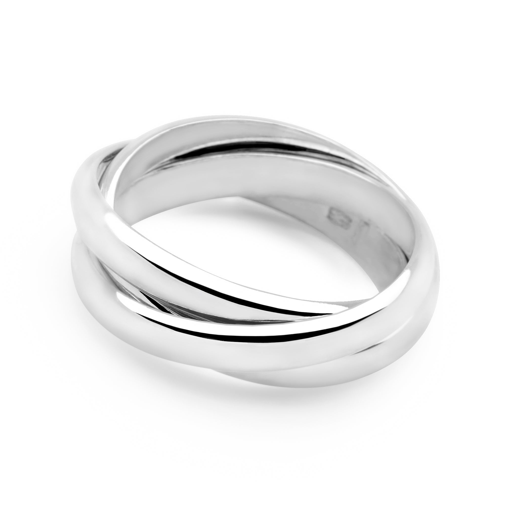 Silver Russian Wedding Ring – Silver by Mail