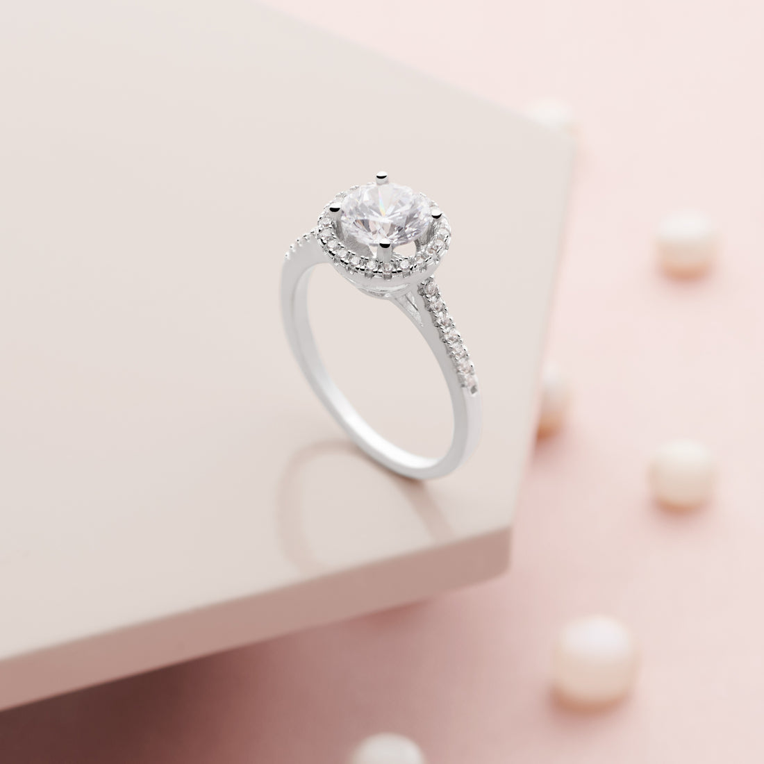 Sparkling Luster Ring | Silver Rings | R1998 – Silver by Mail