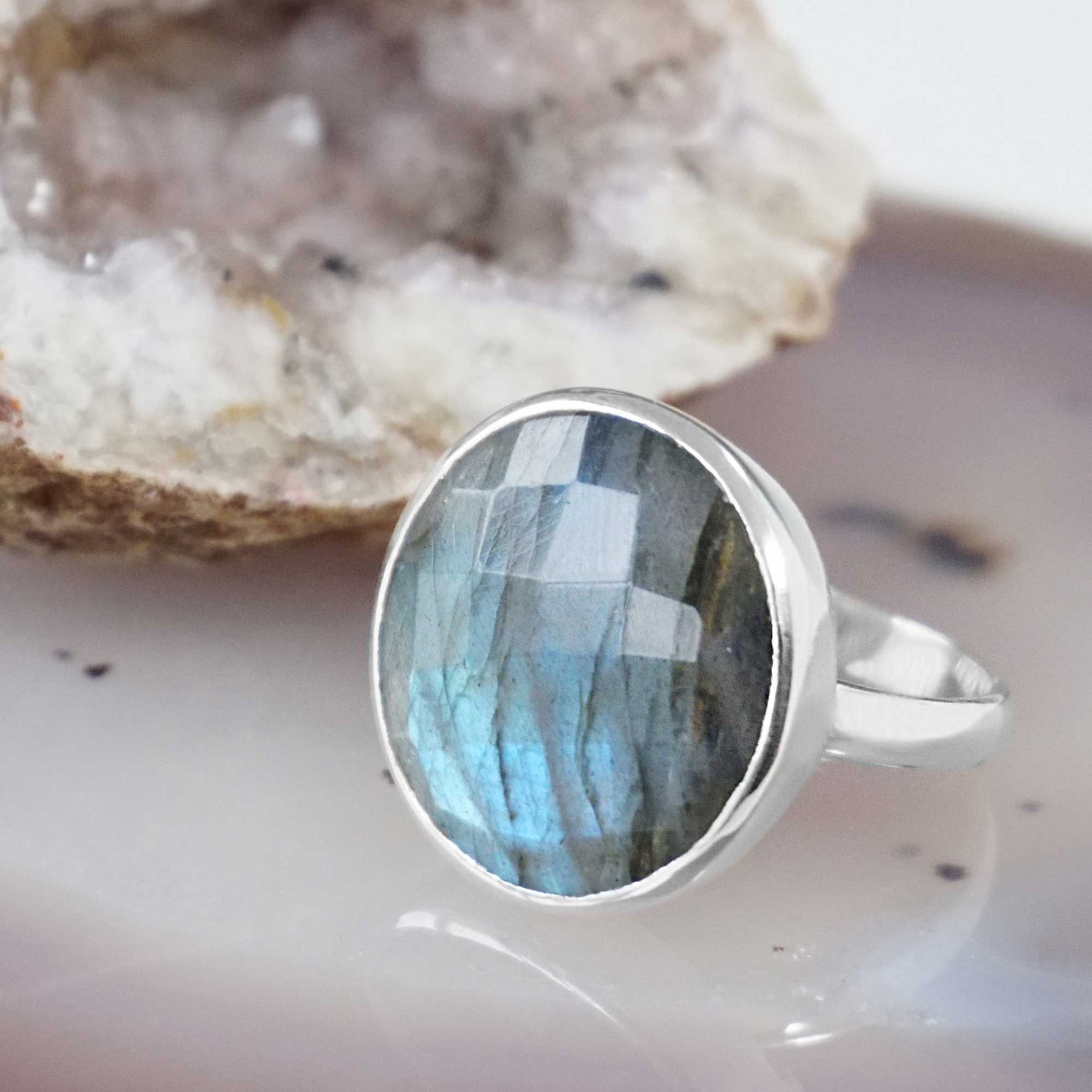 Aurora Borealis Ring | SEASONAL SALE | R2026 – Silver by Mail
