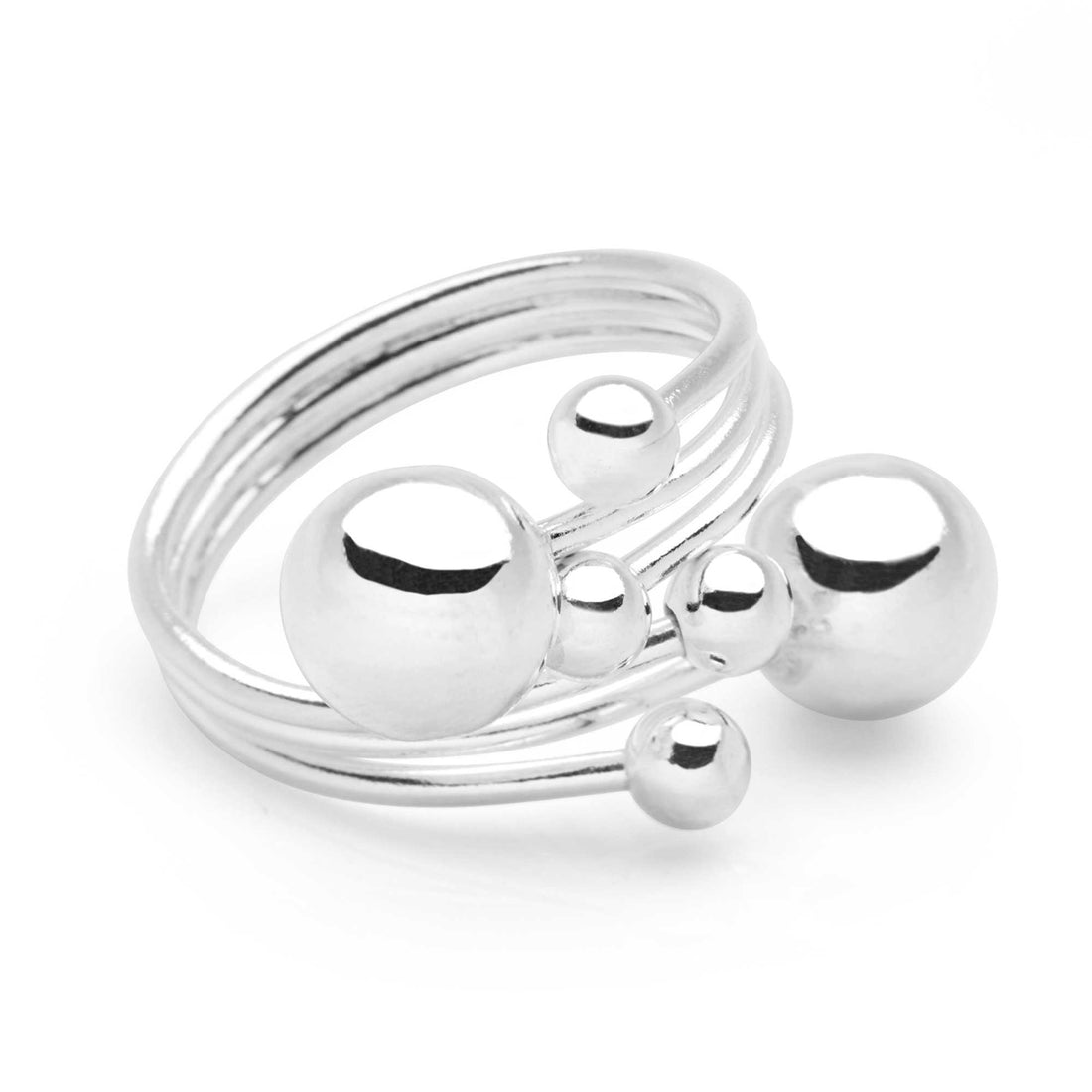 Bally Vogue Ring | Silver Rings | R2157 – Silver by Mail