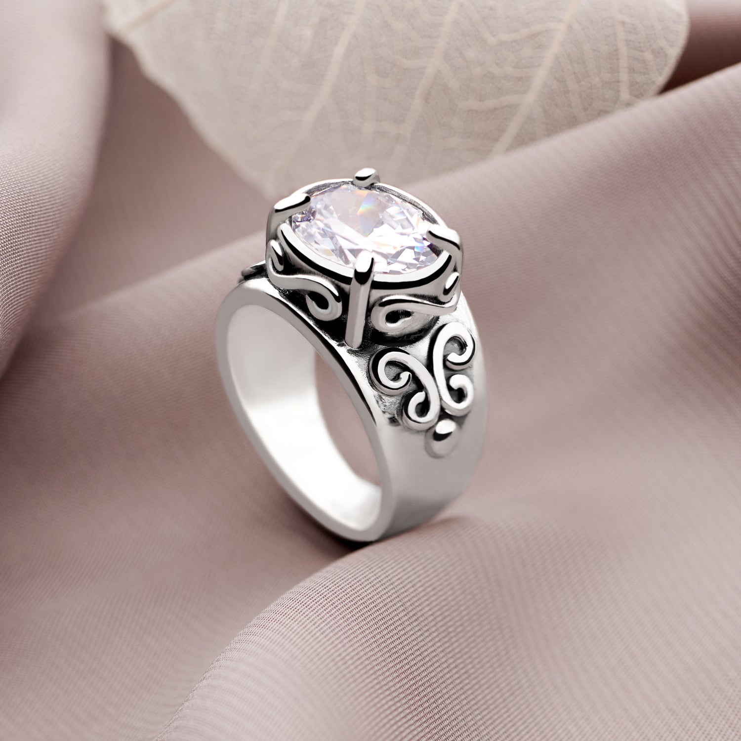 Elara Ring | Silver Rings | R2215 – Silver by Mail