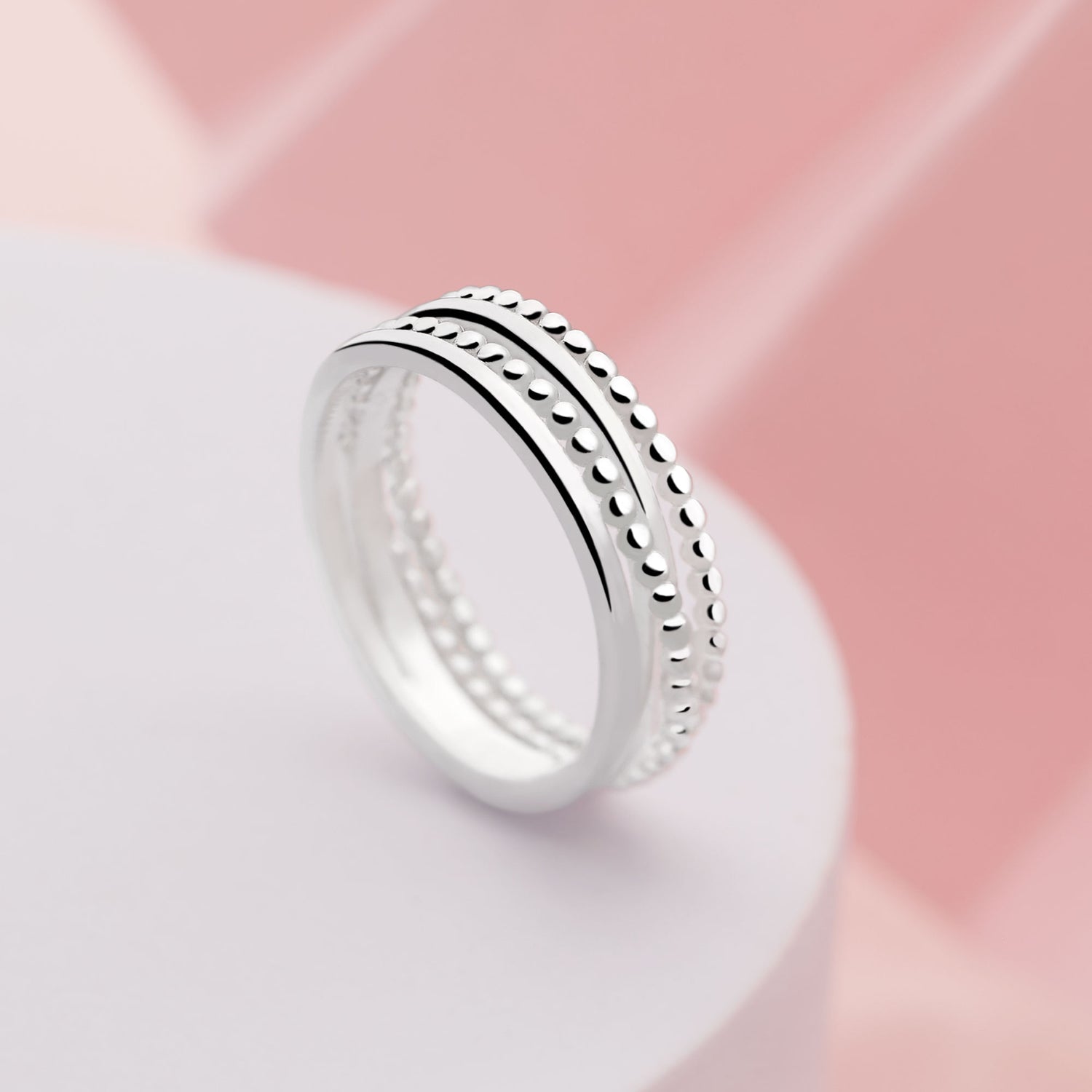 Arc Twine Ring | Silver Rings | R2239 – Silver by Mail