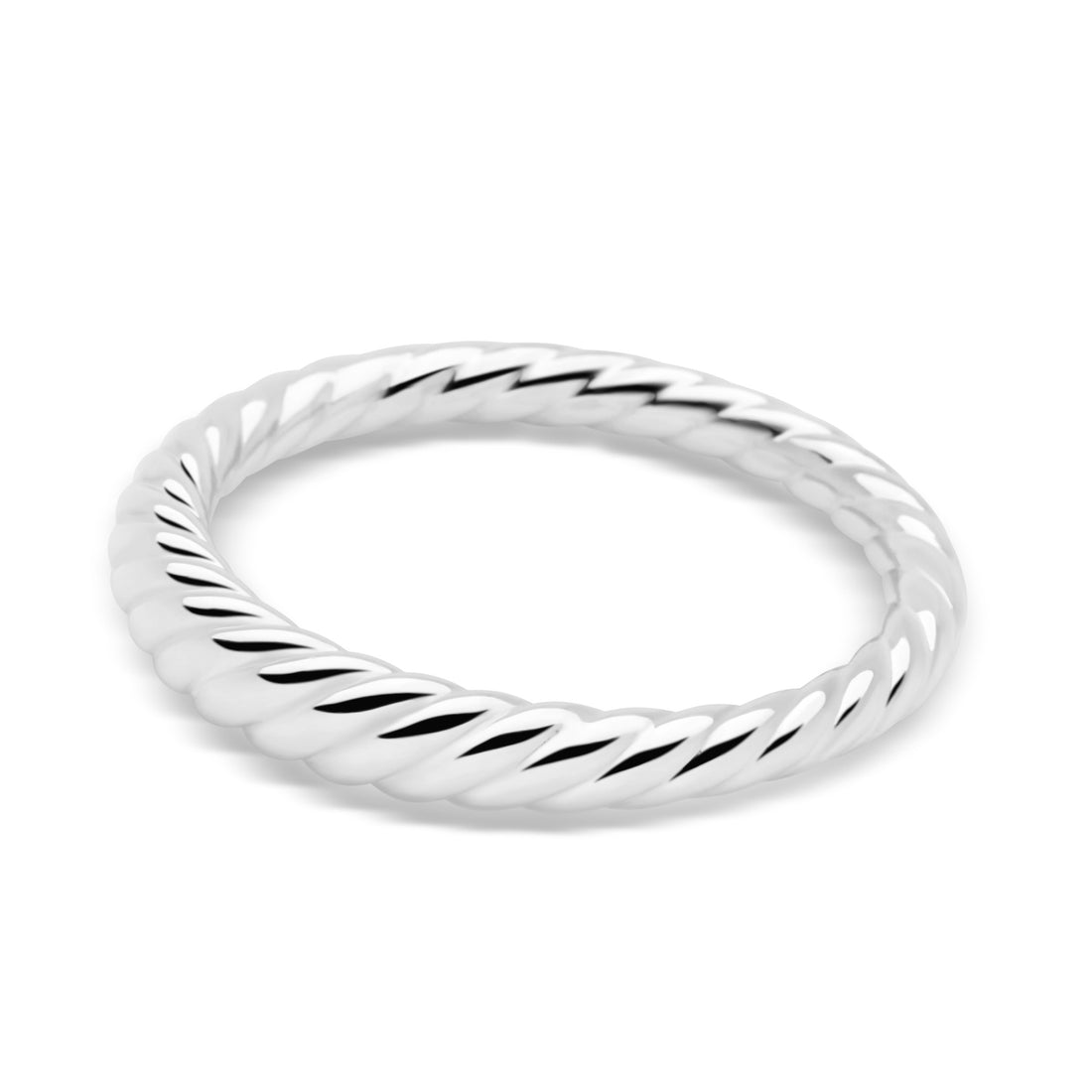Twister Ring | Silver Rings | R2352 – Silver by Mail
