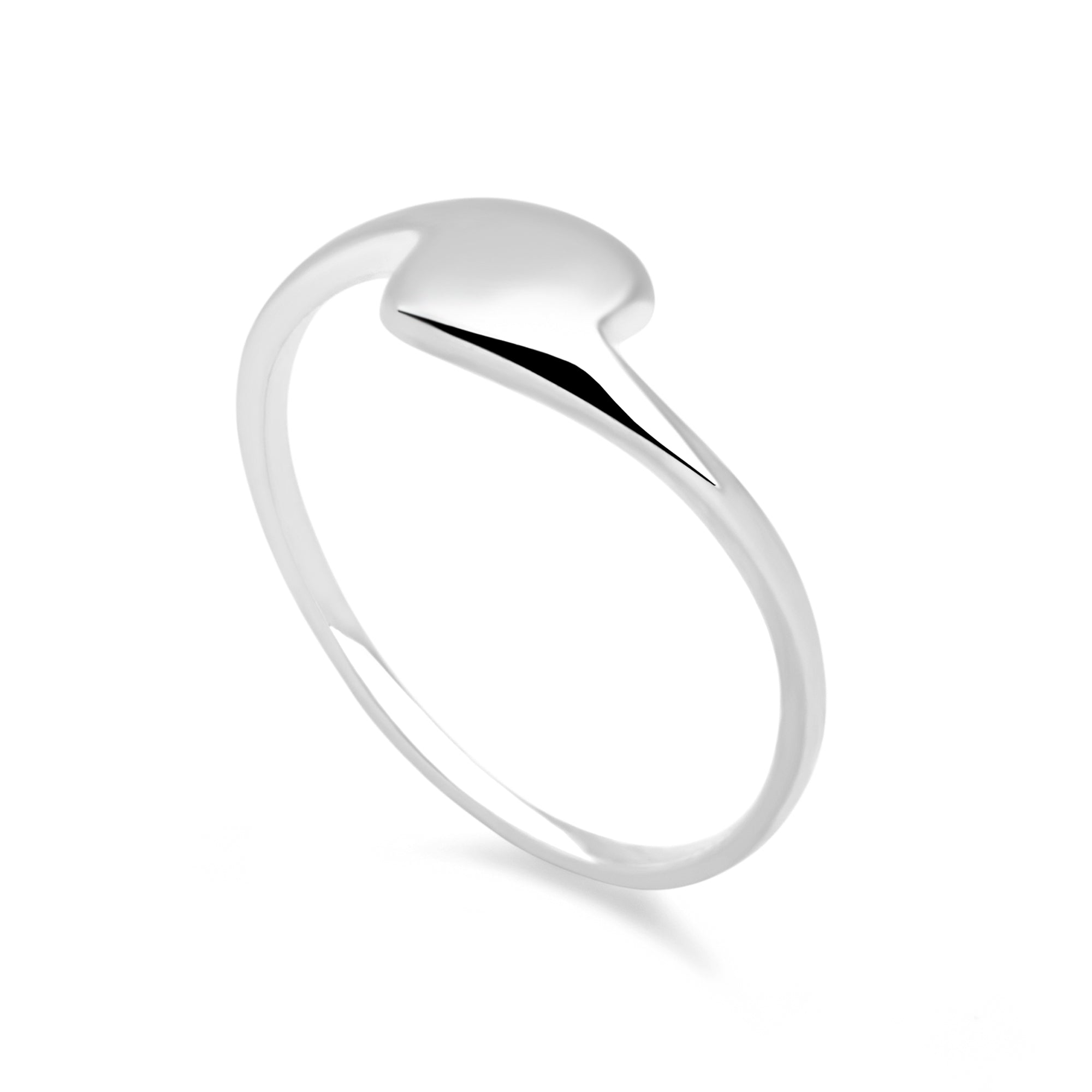 Sweeping Dash Ring – Silver by Mail