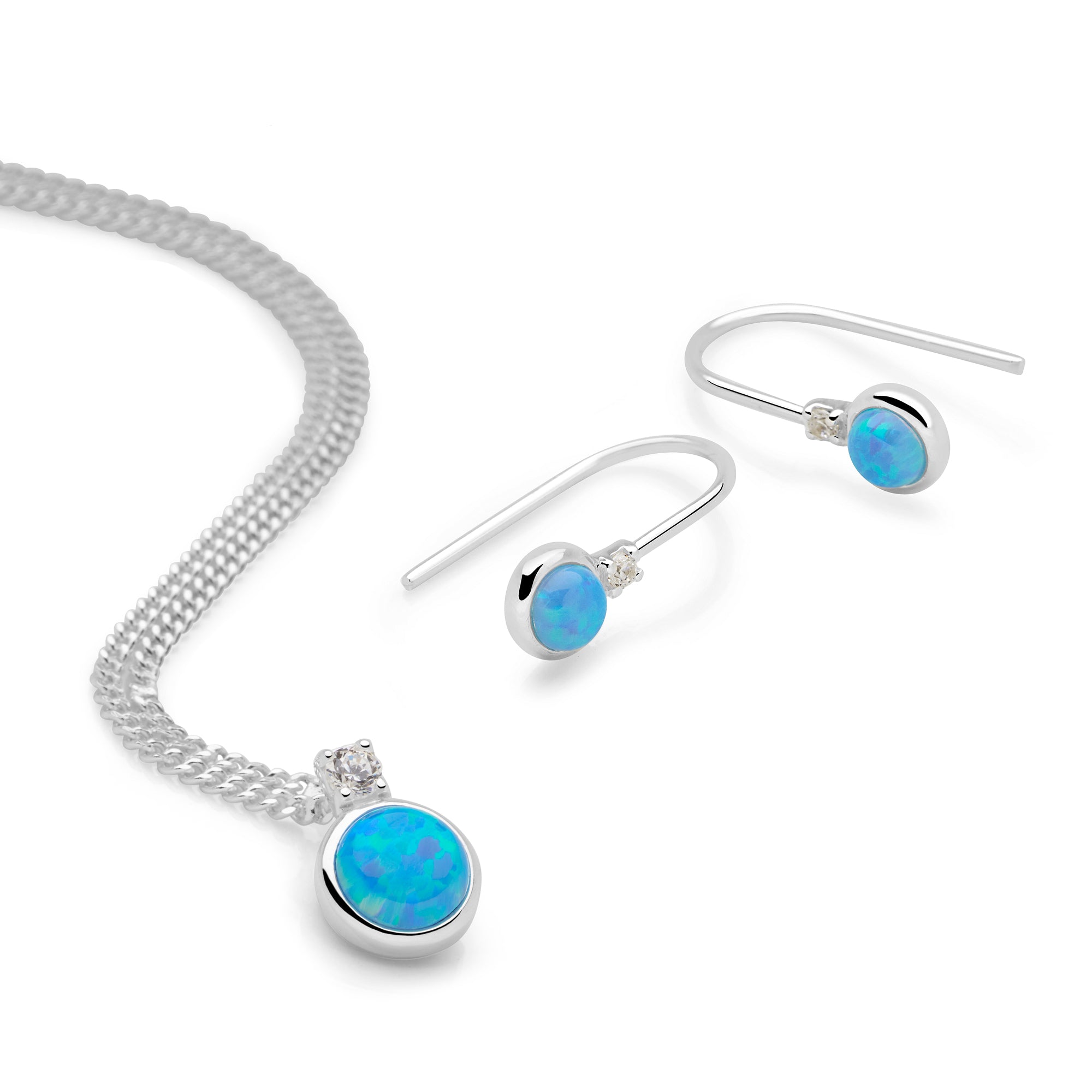 Opal Sparkle Set (P2991+E5370) – Silver by Mail