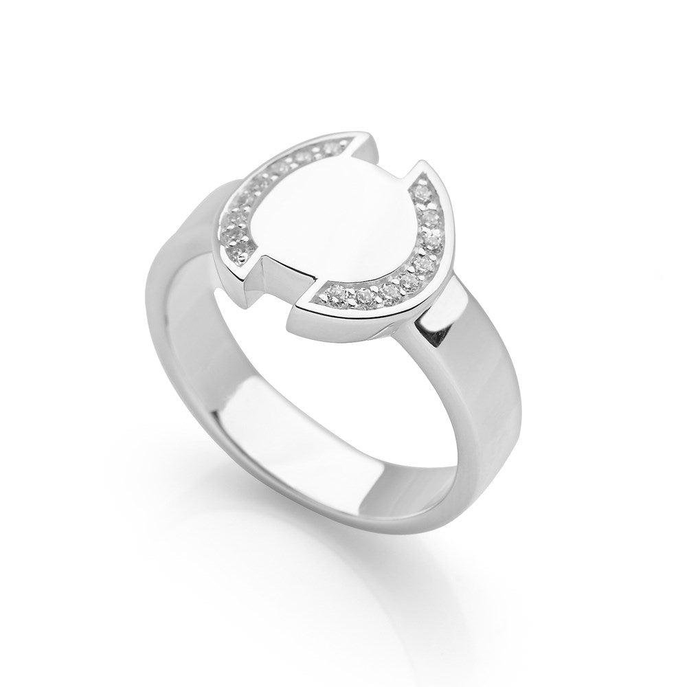 Deco Divine Ring | Silver Rings | R1877 – Silver by Mail
