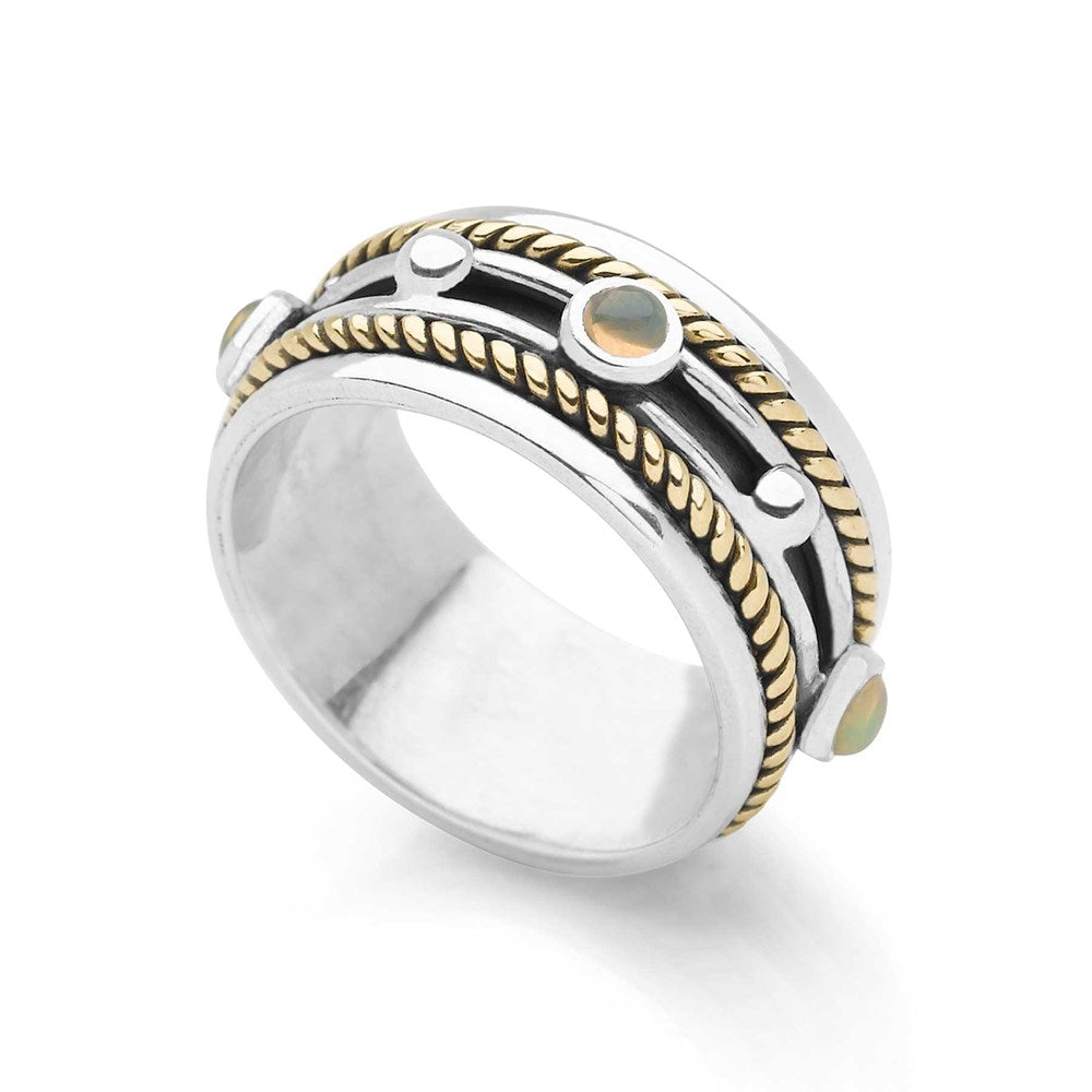 Wheel of Wishes Spin Ring | Spinning Rings | R2072 – Silver by Mail