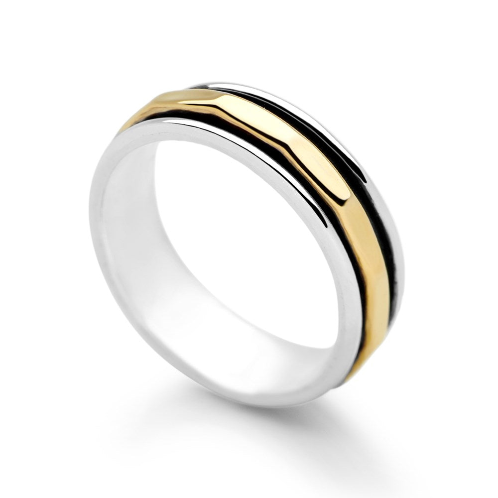 Sunbeam Spin Ring | Silver Rings | R2272 – Silver by Mail