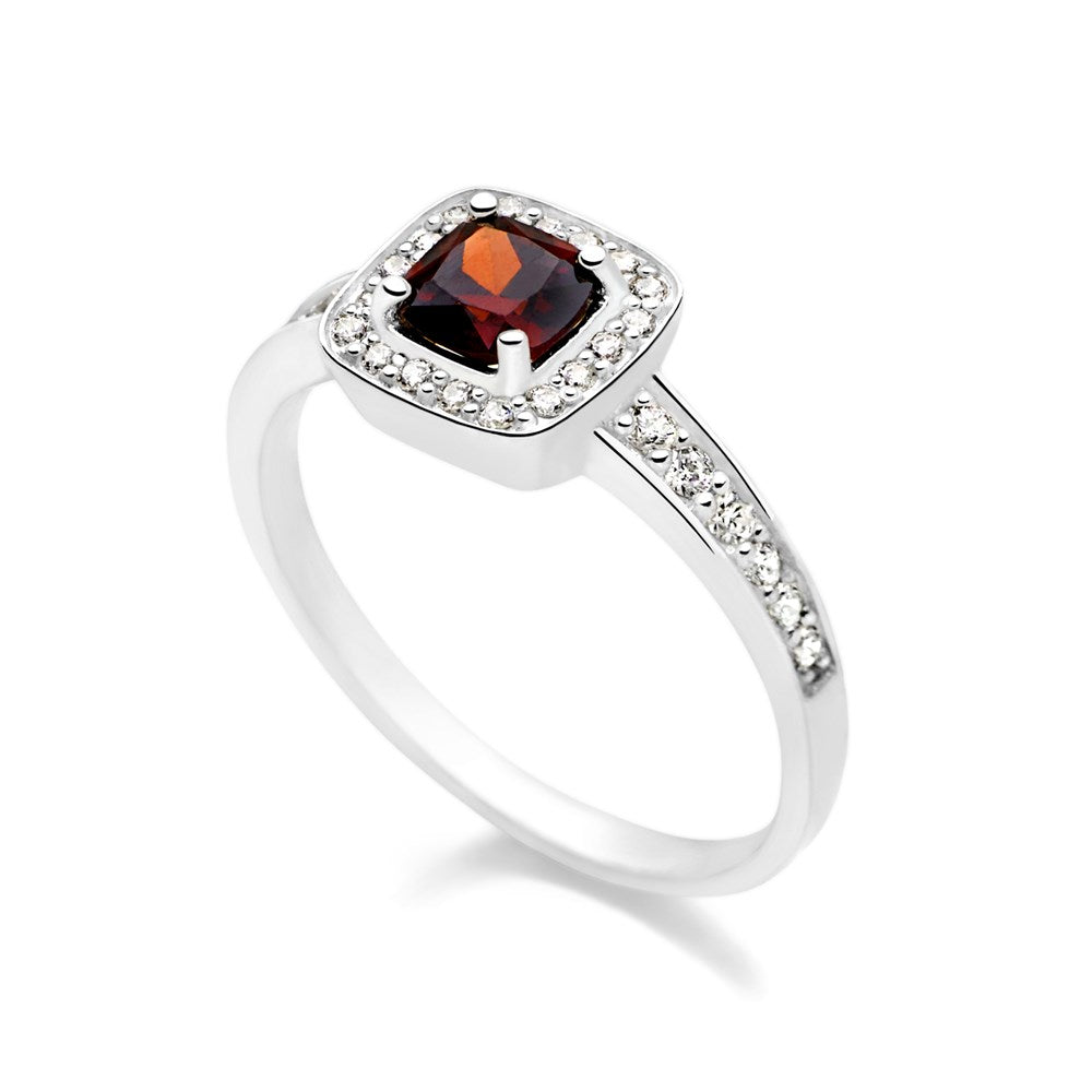 Sparkling Ember Ring | Gift Finder | R2283 – Silver by Mail