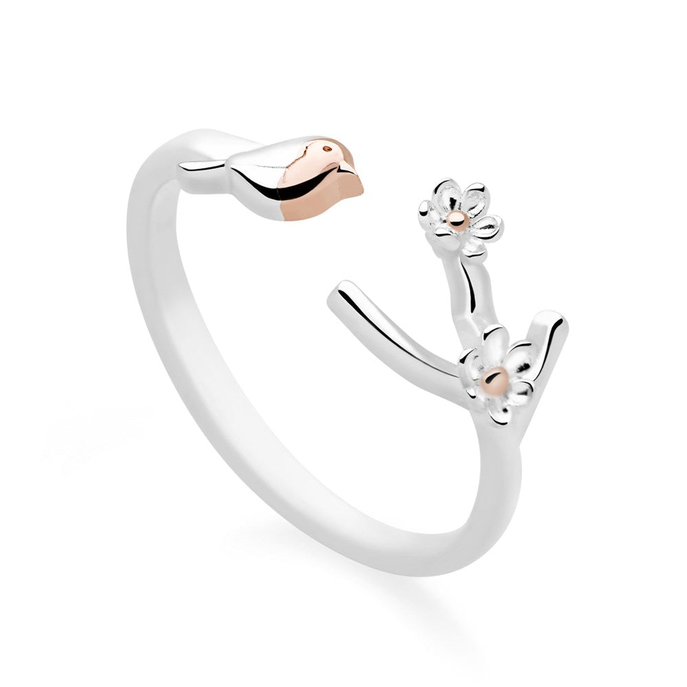 Winter Robin Ring | Silver Rings | R2320 – Silver by Mail